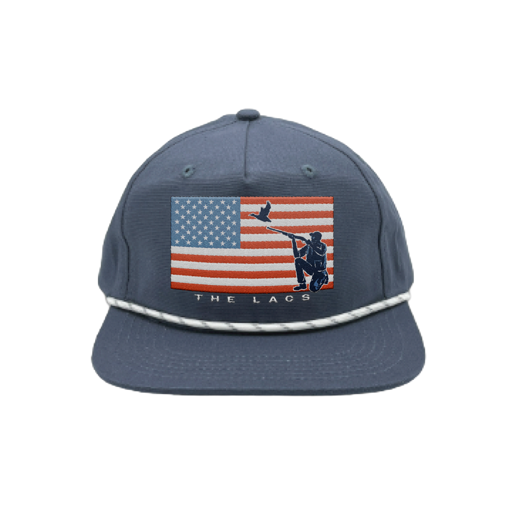 American Duck Hunter- Patriotic Rope Hat – THE LACS